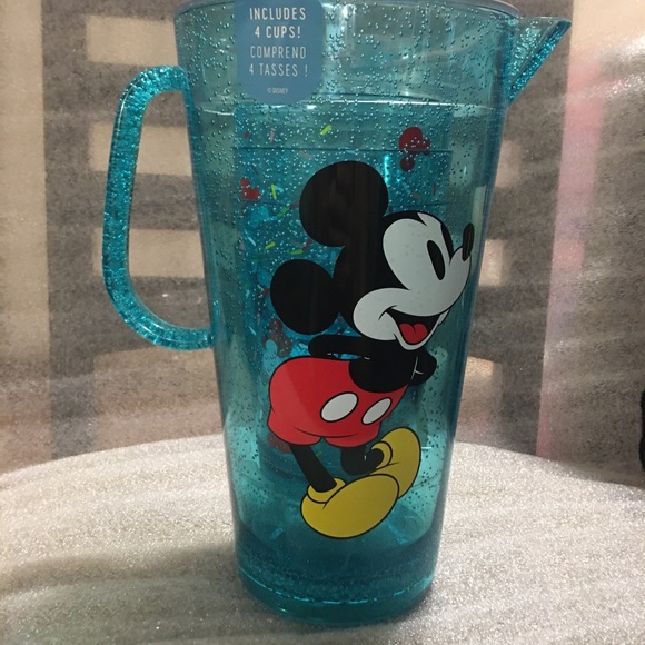 Disney | Dining | Disney Minnie Mouse Pitcher Set | Poshmark
